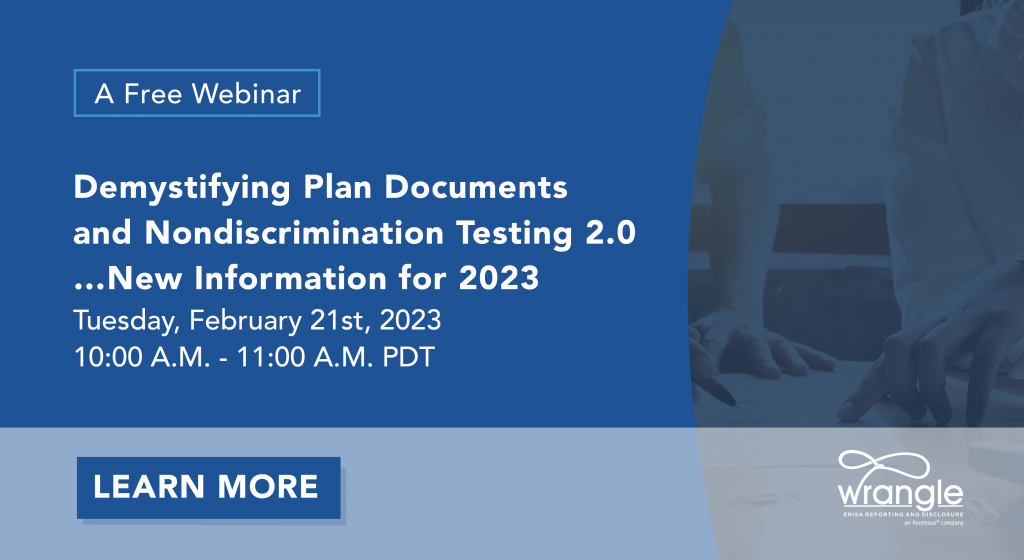 Demystifying Plan Documents and Nondescrimination testing 2.0 2023_v2 ...